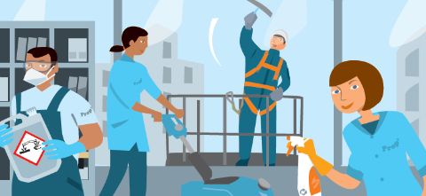 Métiers de la propreté - Votre métier - INRS