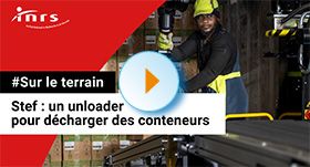 Sur le terrain - Stef un unloader pour décharger les conteneurs - Vidéo - INRS