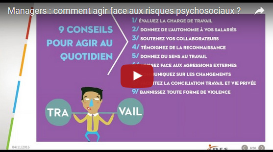 Séminaire en ligne pour les managers sur les RPS - Actualité - INRS