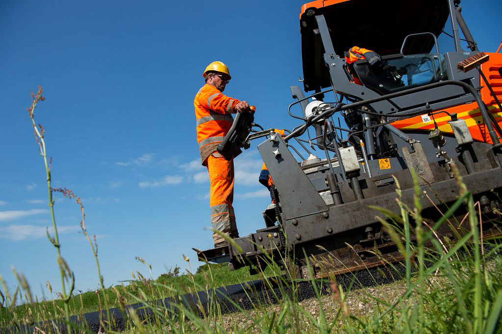 mise en oeuvre des enrobés bitumineux