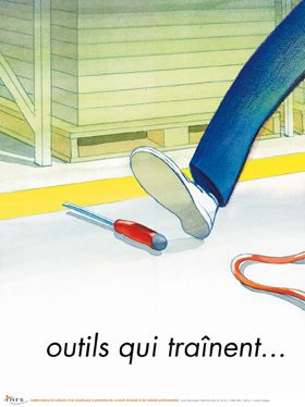 Chutes de plain-pied. Mesures de prévention - Risques - INRS